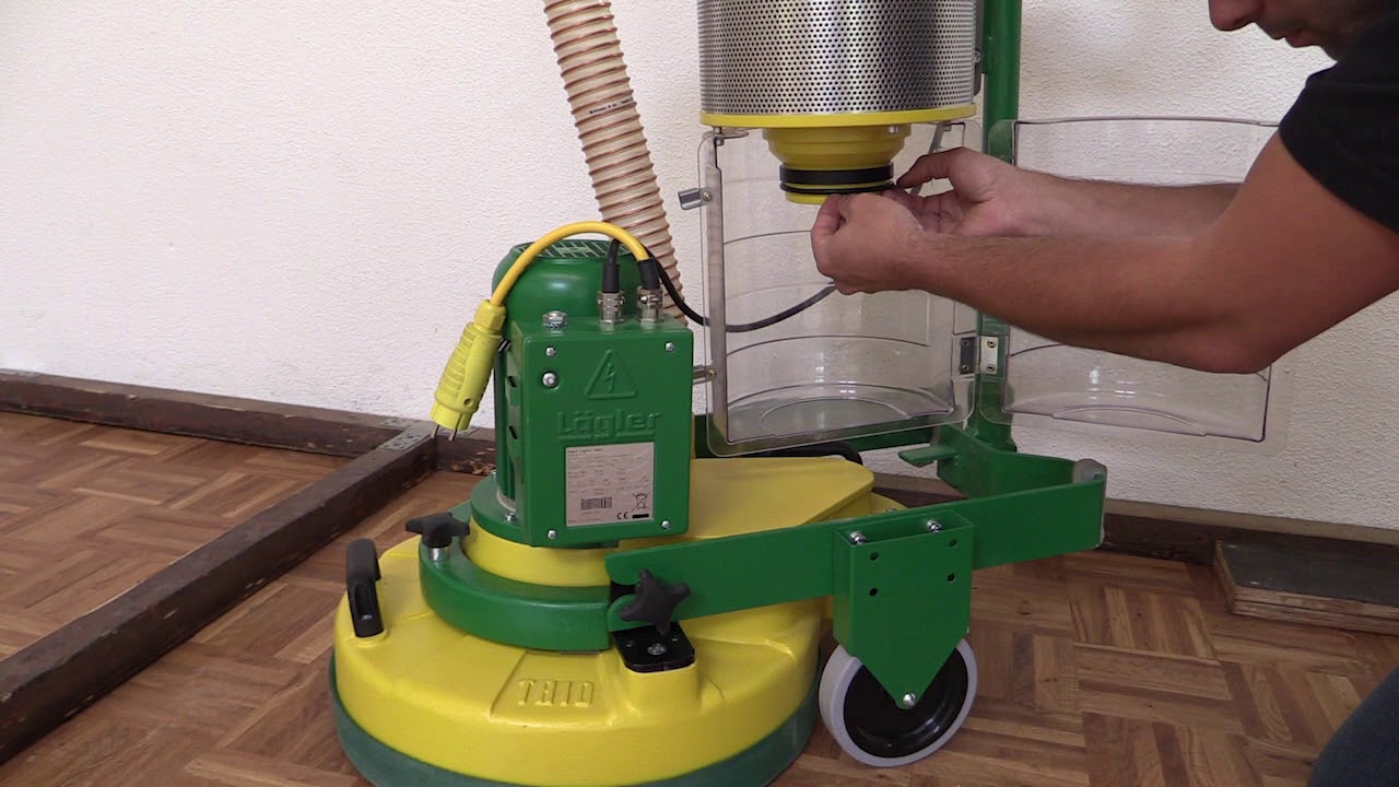 TRIO Sanding Machine for Flat Floors | Floor Refinishing