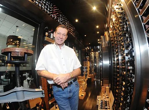Angelo Elia Group Wine Cellar