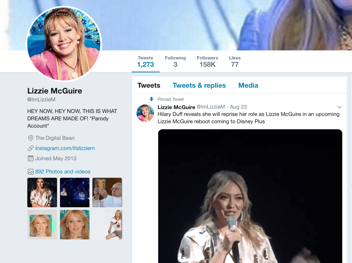 The Return of Lizzie McGuire: Another Social Media Score | Tribu ...