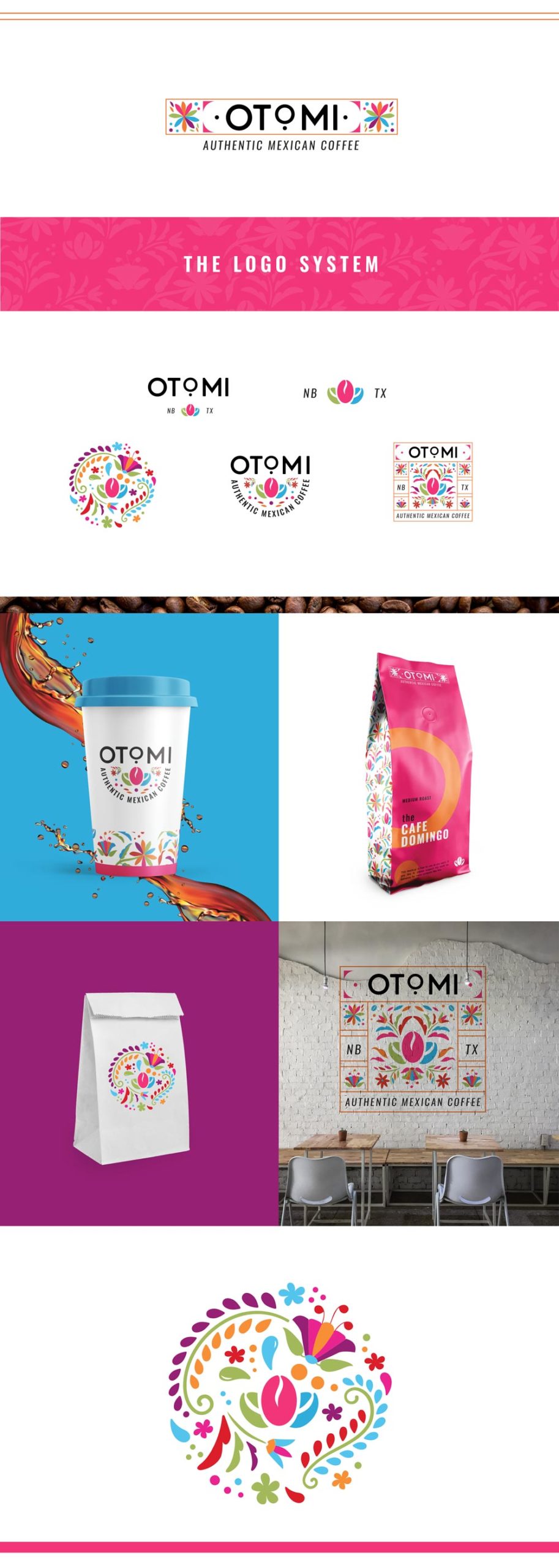 Otomi Design and Logo System | Tribu Marketing and Design Firm