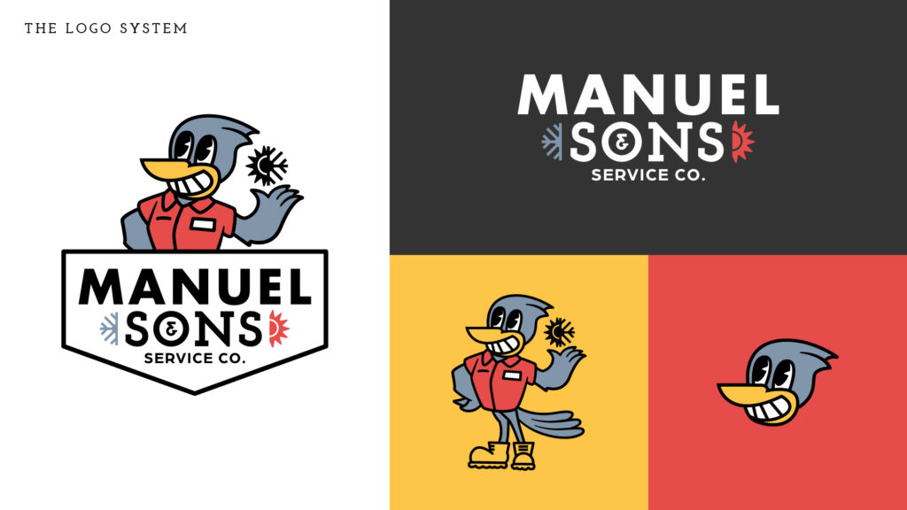 Manuel & Sons, Logo and Graphic Design Elements by Tribu | Tribu ...