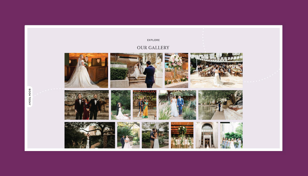 Jack Guenther Pavilion Website Design | Tribu Marketing and Design Firm