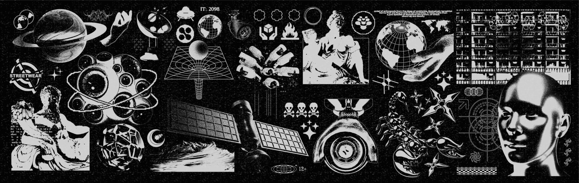 Grunge in Graphic Design: A Rebellious Revival of Raw Aesthetics ...