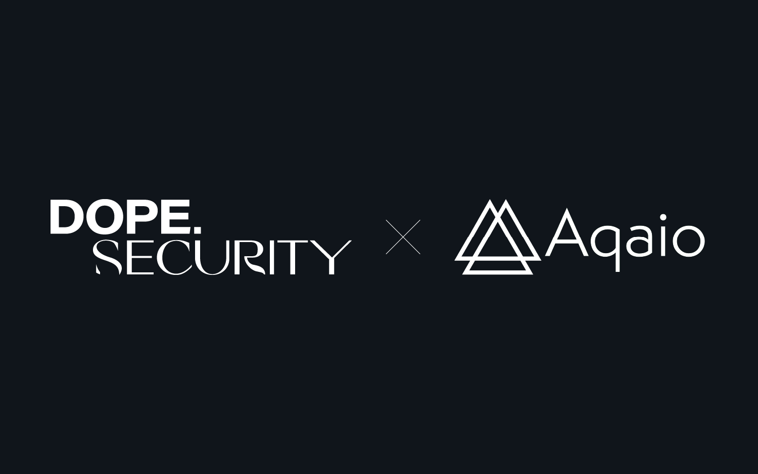 dope.security Partners with Aqaio to Drive Channel Program Expansion in ...