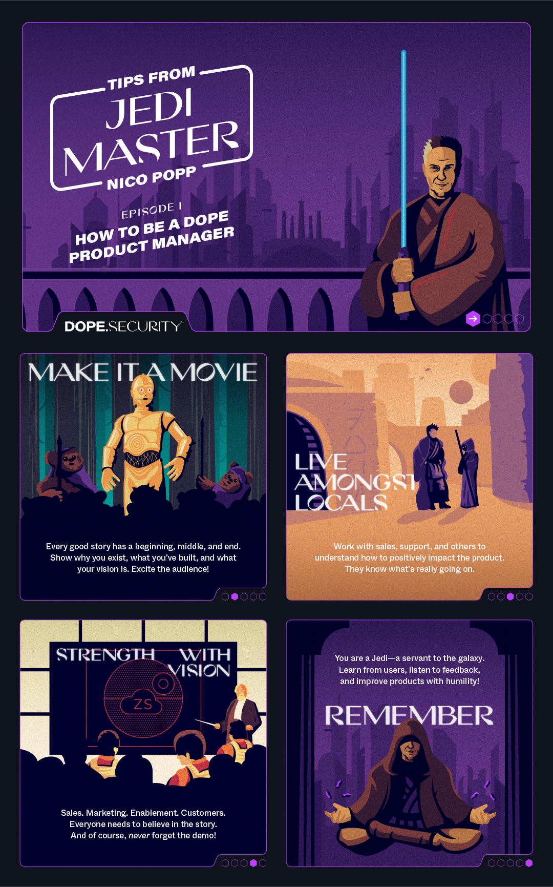 Tips from Jedi Master Nico Popp, CPO of Tenable – dope.security