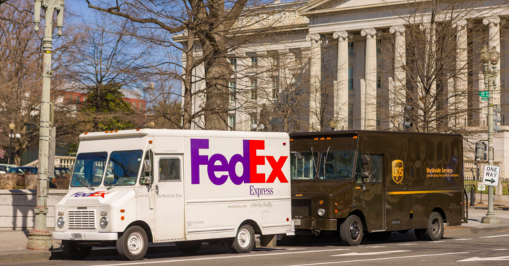 With FedEx’s “Purple Promise” in Doubt, UPS Forges Ahead