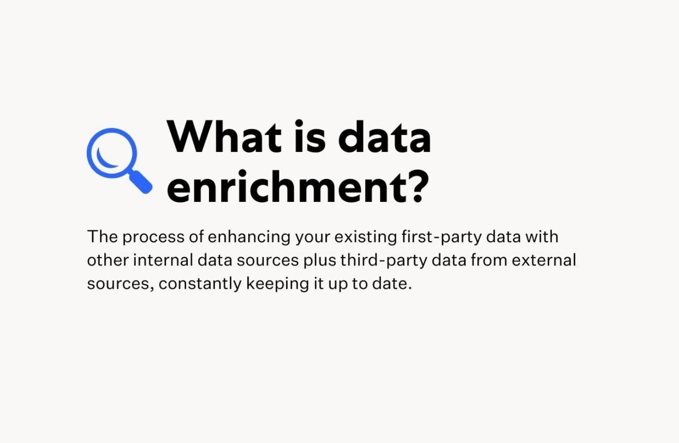 What is Data Enrichment? Easy & Simple Guide 2024 - Enricher.io