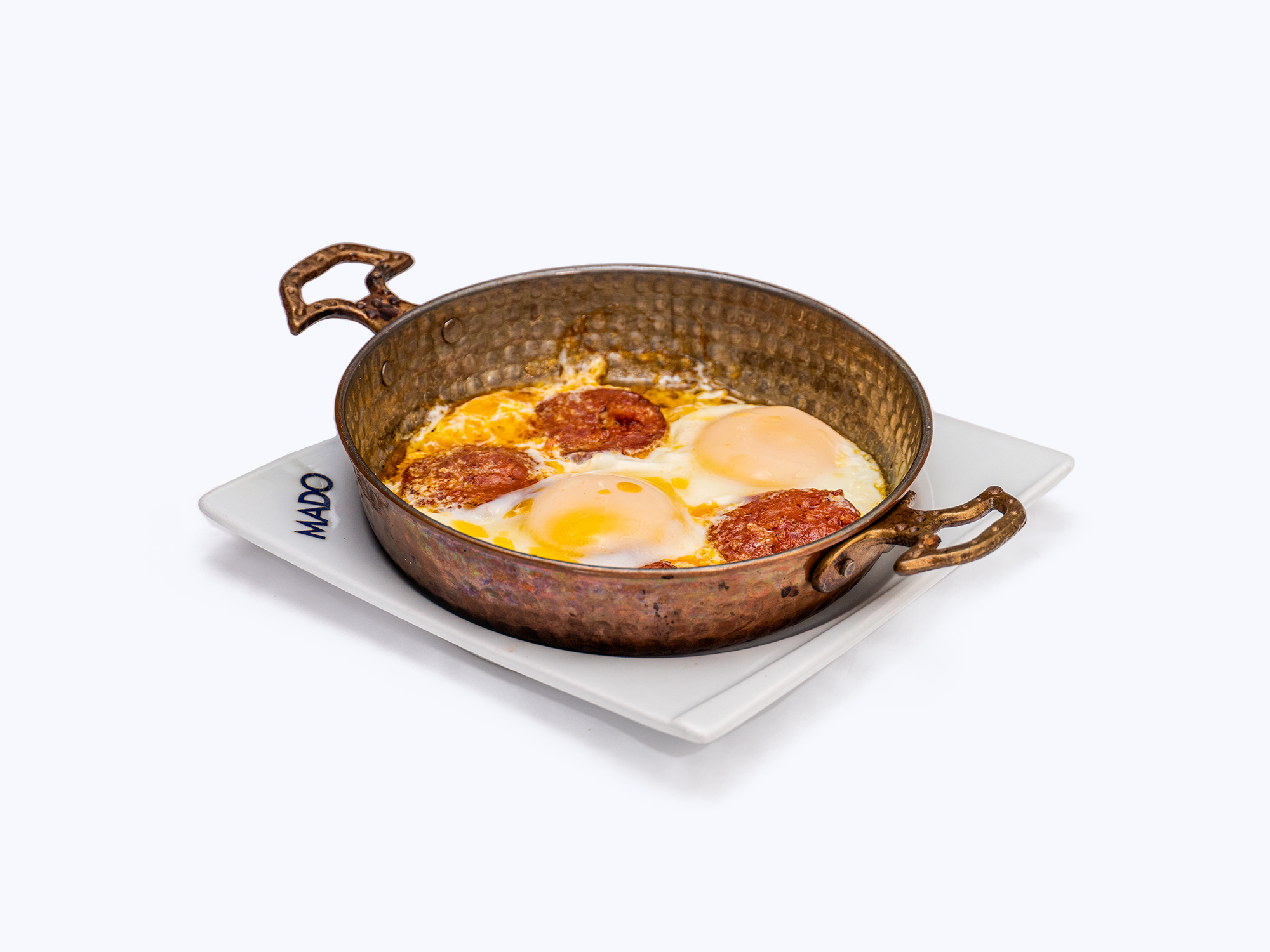 Fried Eggs with Sujuk / Eggs - MADO