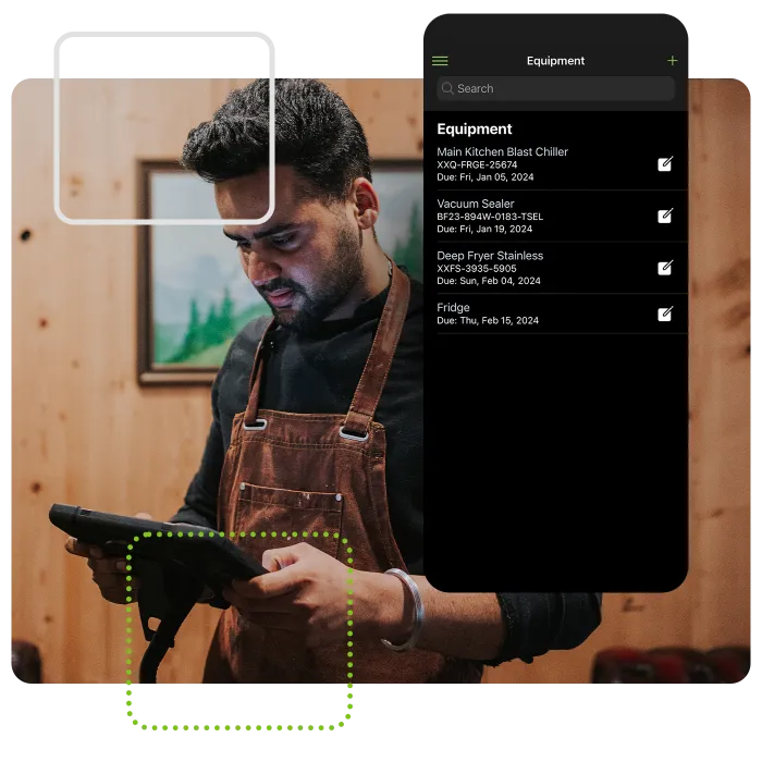 Manage Your Equipment | Safe Food Pro