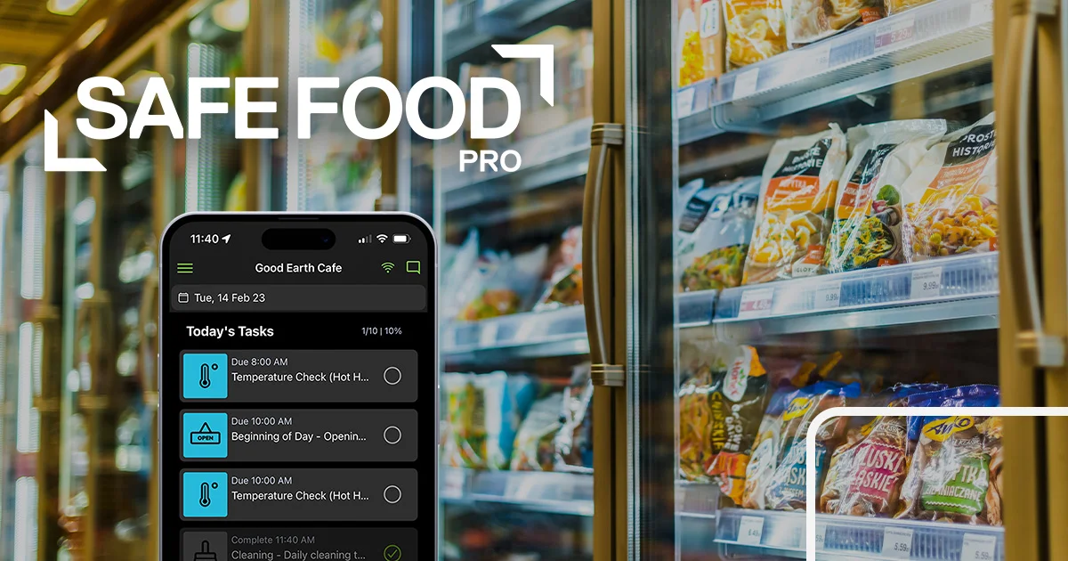 Automatic Temperature Monitoring | Safe Food Pro