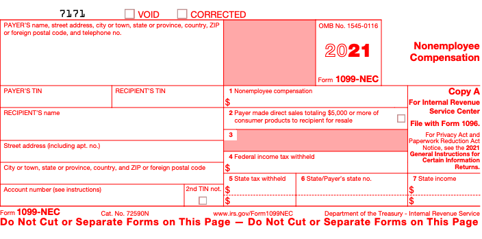 1099 Form 2022 Instructions