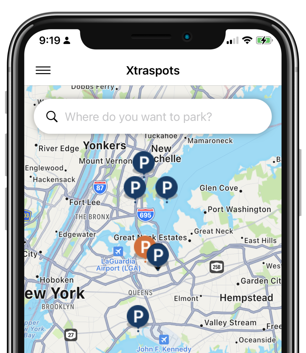 Xtraspots - Parking in exclusive spot anytime anywhere