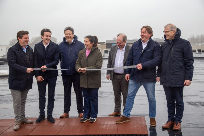 Tectum Group realizes world's first circular flat roof