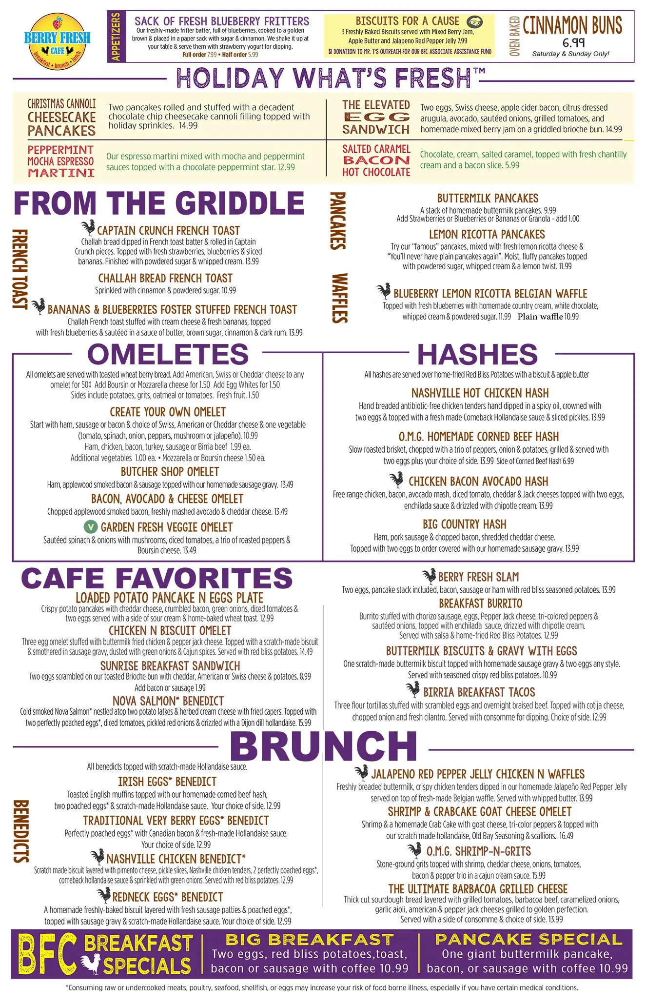 Breakfast + Brunch + Lunch at Berry Fresh Cafe