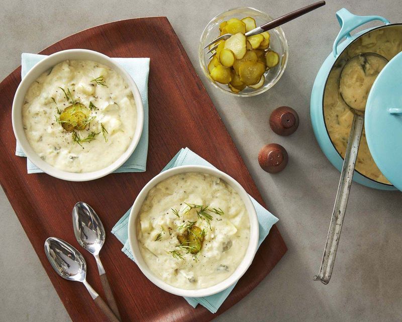Creamy Dill Potato Soup | Bubbies