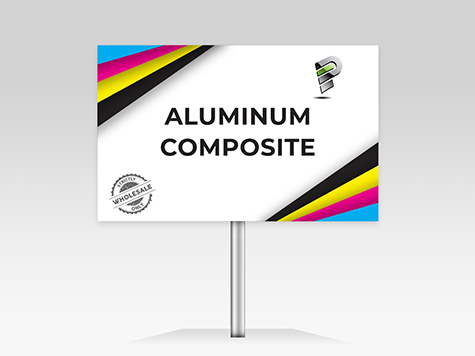 Durable Aluminum Composite Signage for Indoor and Outdoor Use