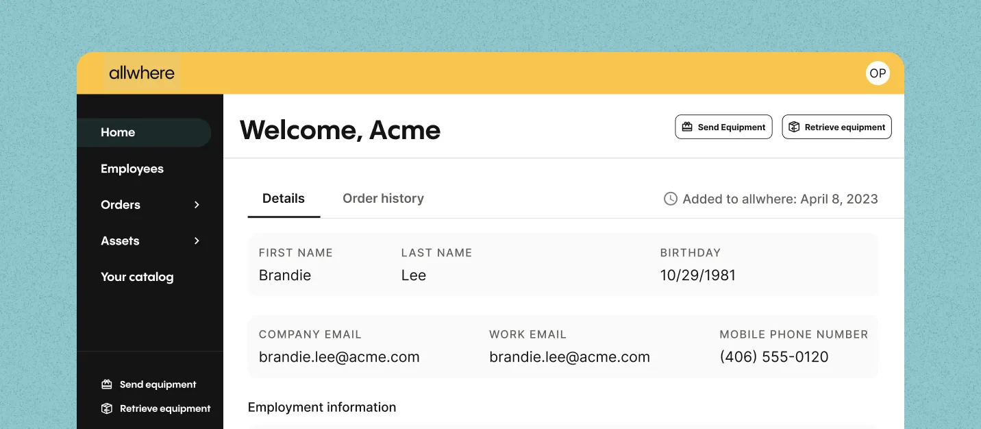 IT Asset and Equipment Management | allwhere