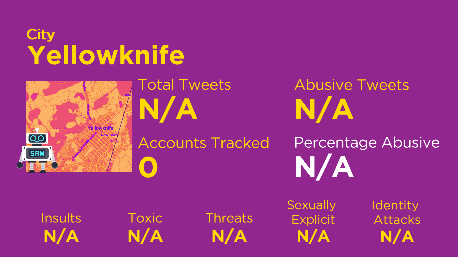 SAMbot Yellowknife Election | Samara Centre for Democracy