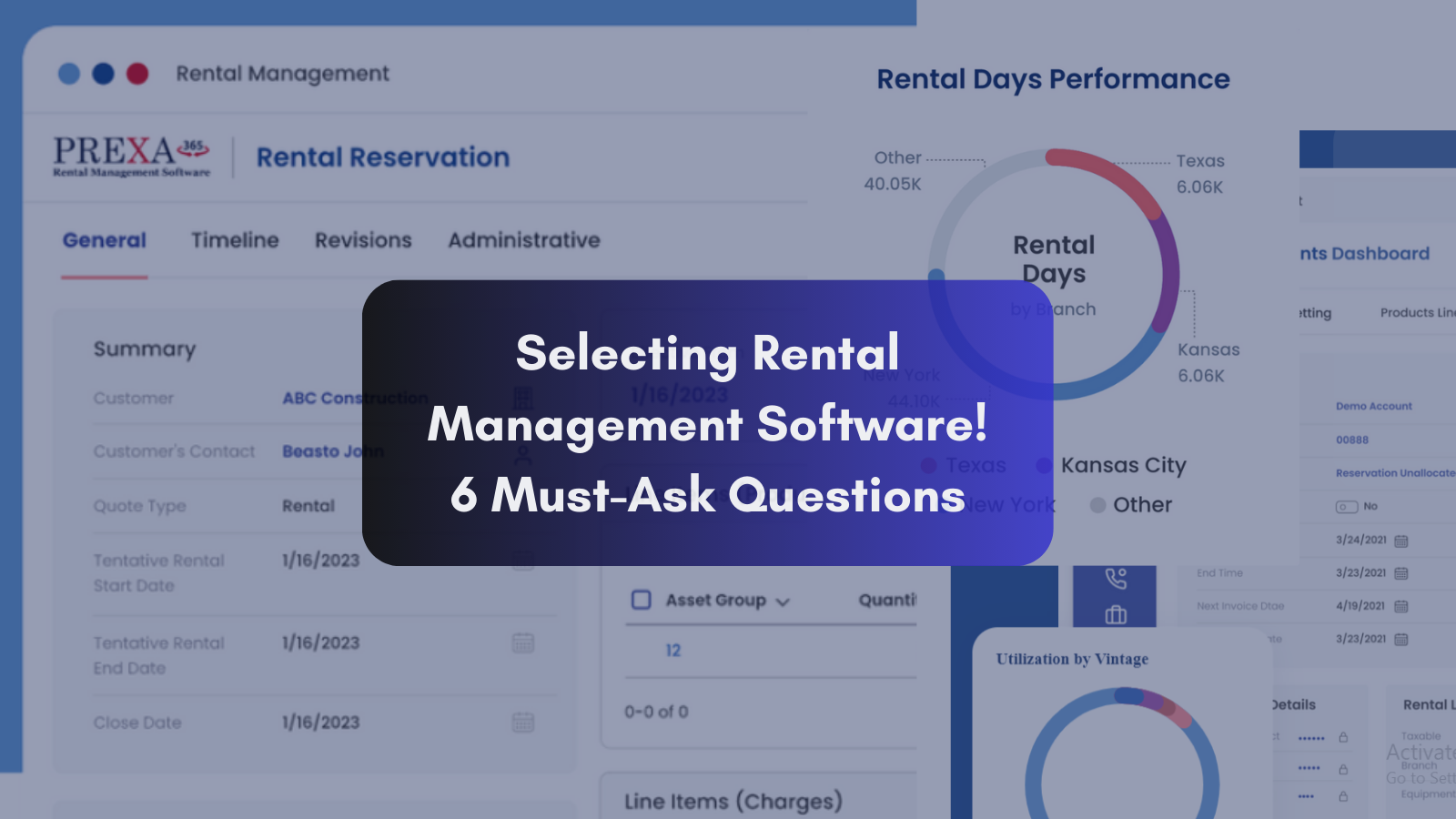 Rental Management Software Blog - PREXA365 (prexa)