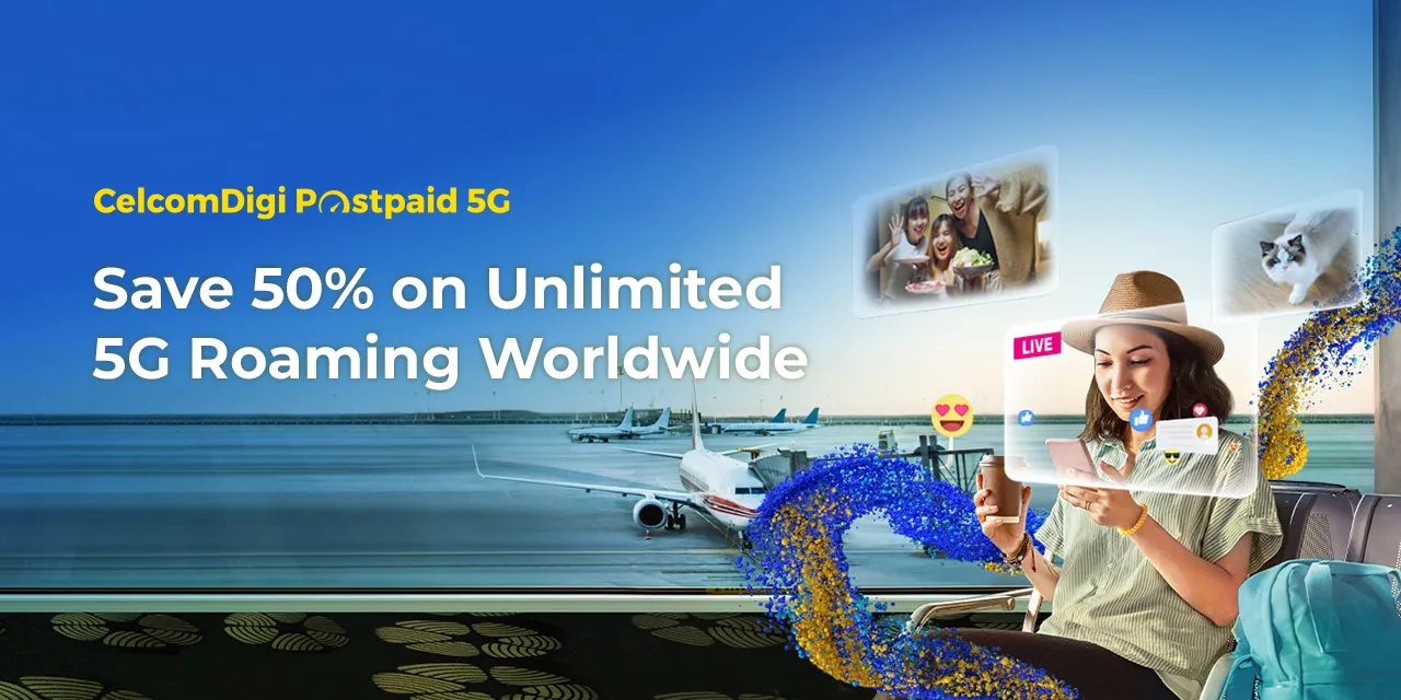 CelcomDigi Roaming | Enjoy Unlimited Roaming When Travelling