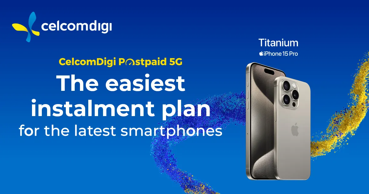 CelcomDigi | Apple iPhone 15 Series Available On Instalment