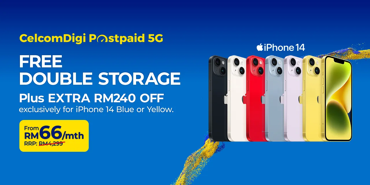 CelcomDigi | Apple iPhone 15 Series Available On Instalment