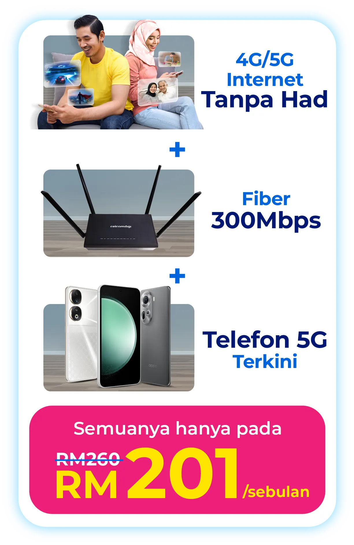CelcomDigi | Rangkaian Terluas dan Terpantas Malaysia