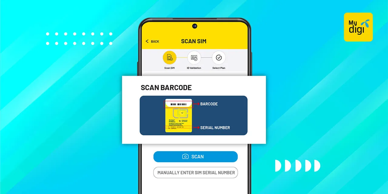 CelcomDigi | Self-Registration & Activation of Prepaid SIM Card Online