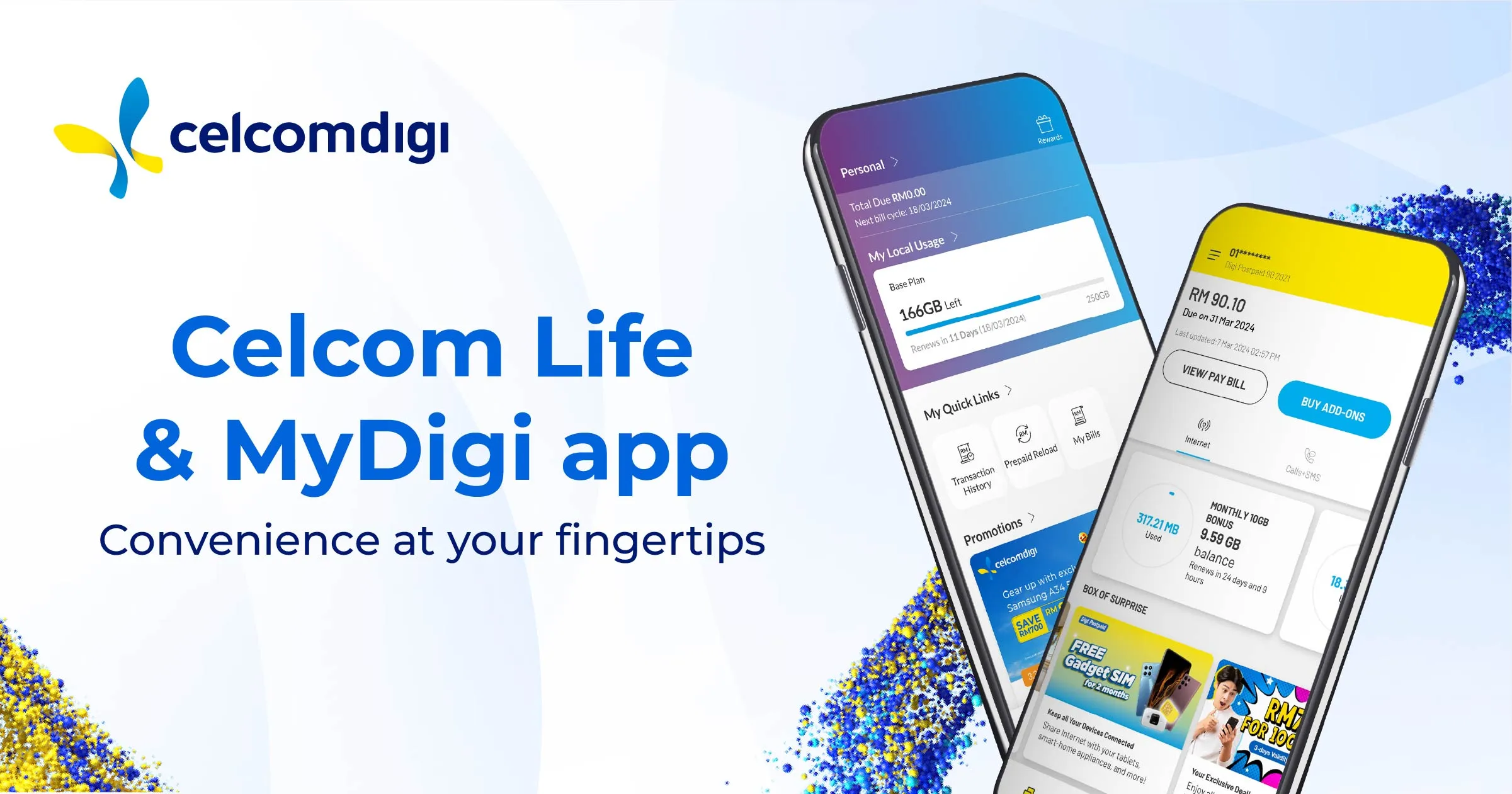 CelcomDigi | Enjoy Rewards with Celcom Life & MyDigi App