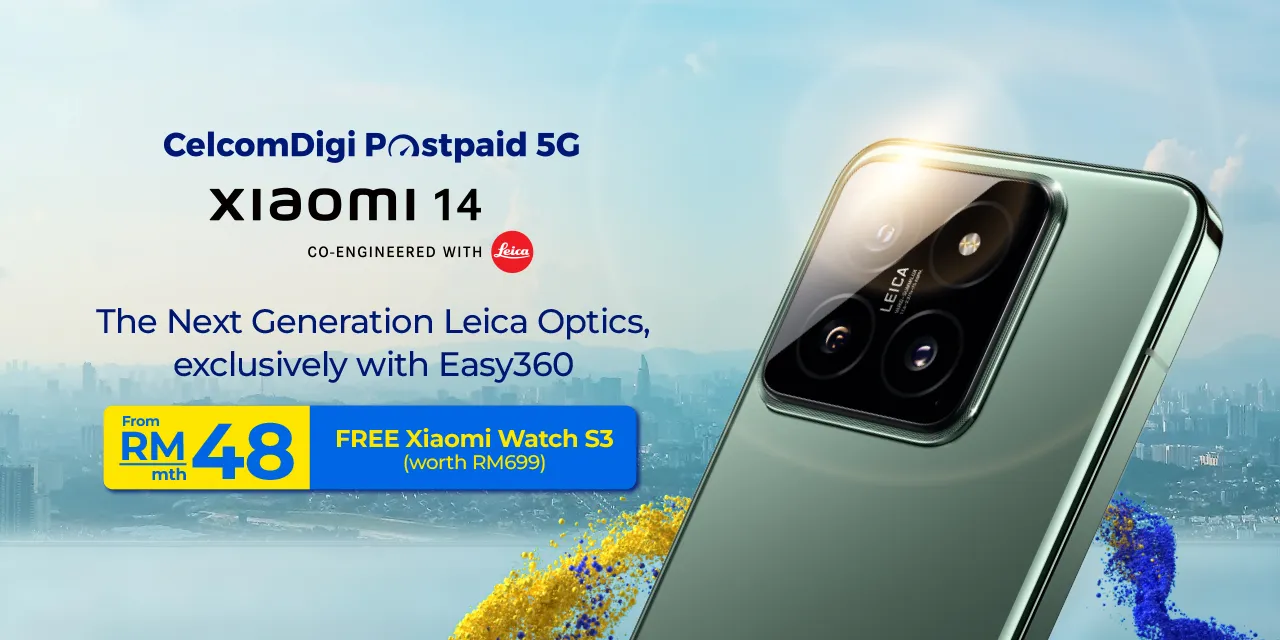 CelcomDigi | Latest 5G Android Phones with RM0 Upfront!