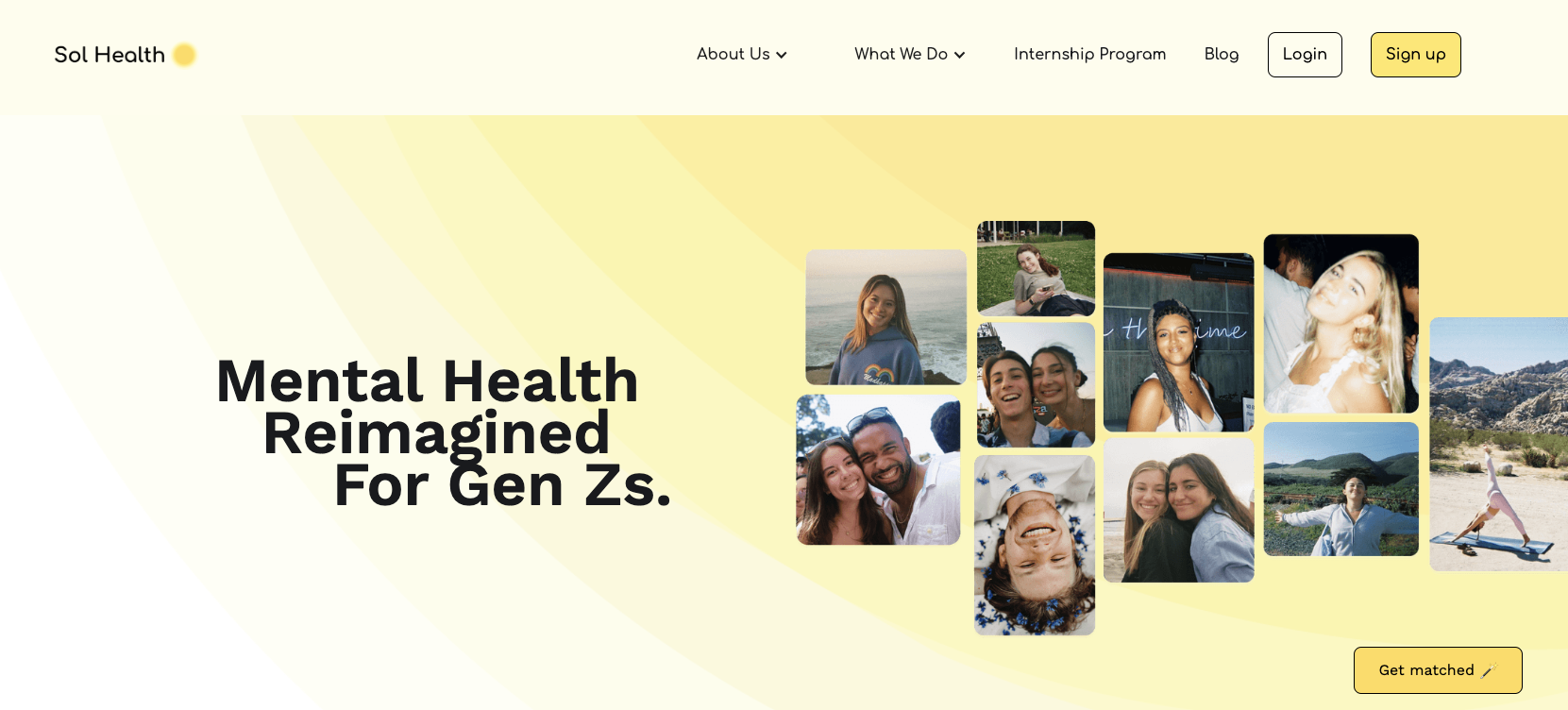 Sol Health | Remote Mental Health for College Students