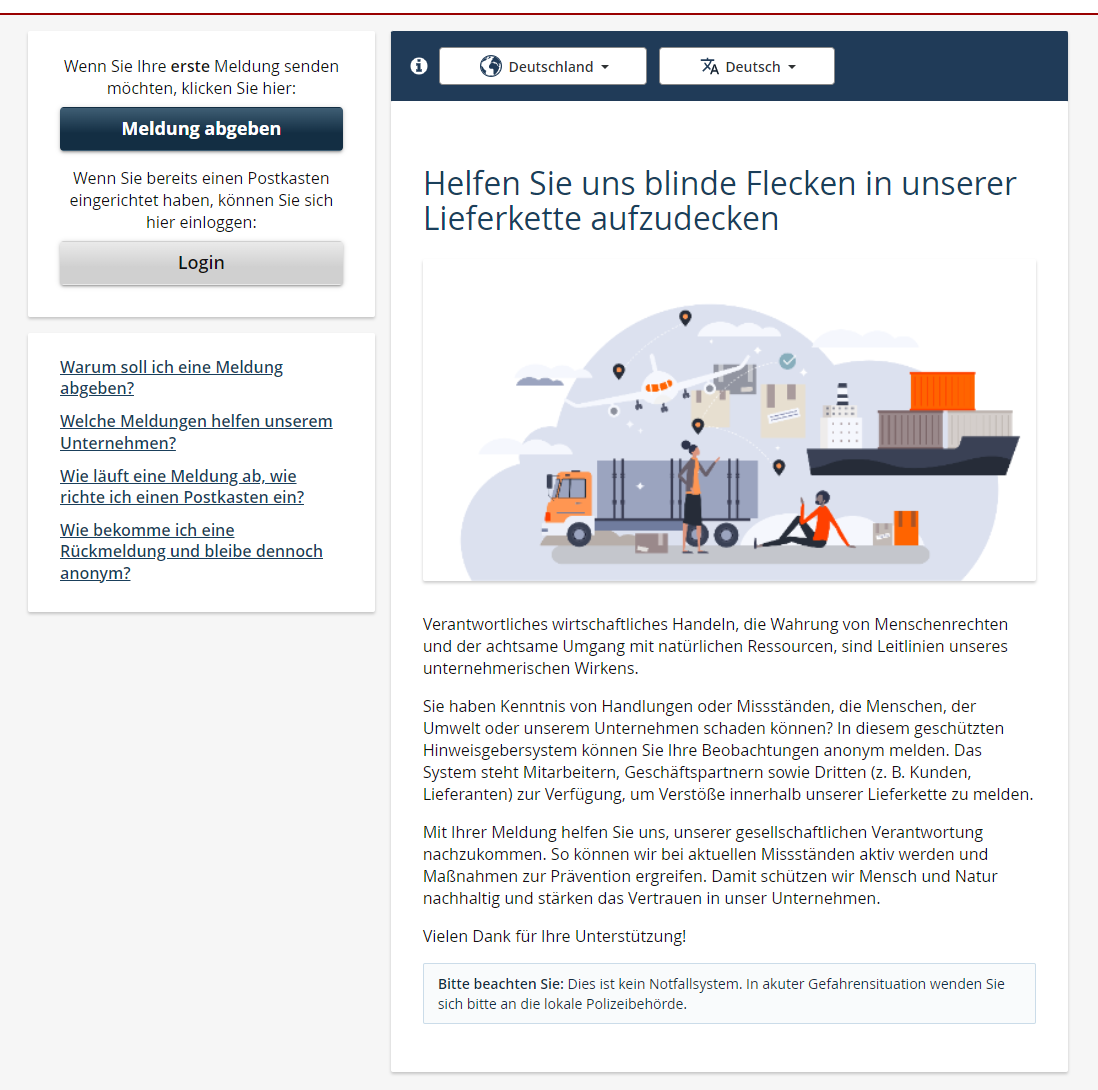 Implement your complaint process with BKMS® System