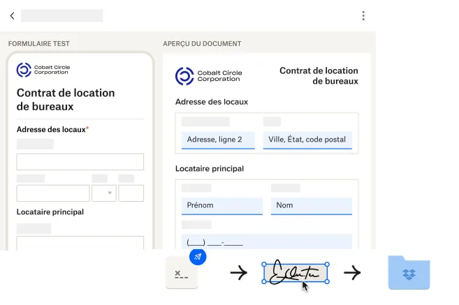 Dropbox Forms - Digitalisez les formulaires