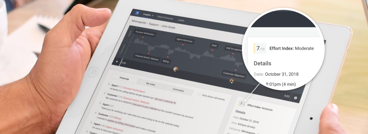 Now available: Meet The Tethr Effort Index (TEI) – Tethr