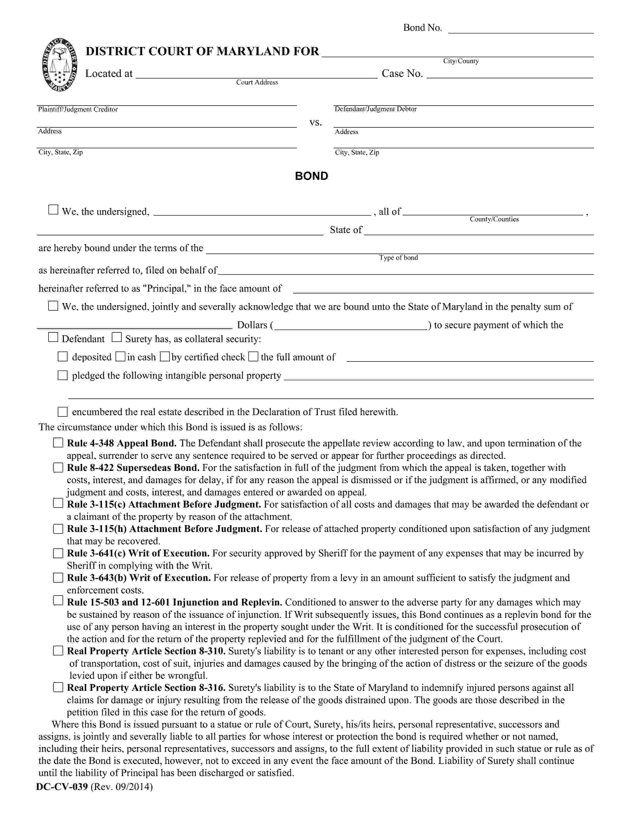 Writ of Execution Sheriff Expense Bond | EZ Surety Bonds