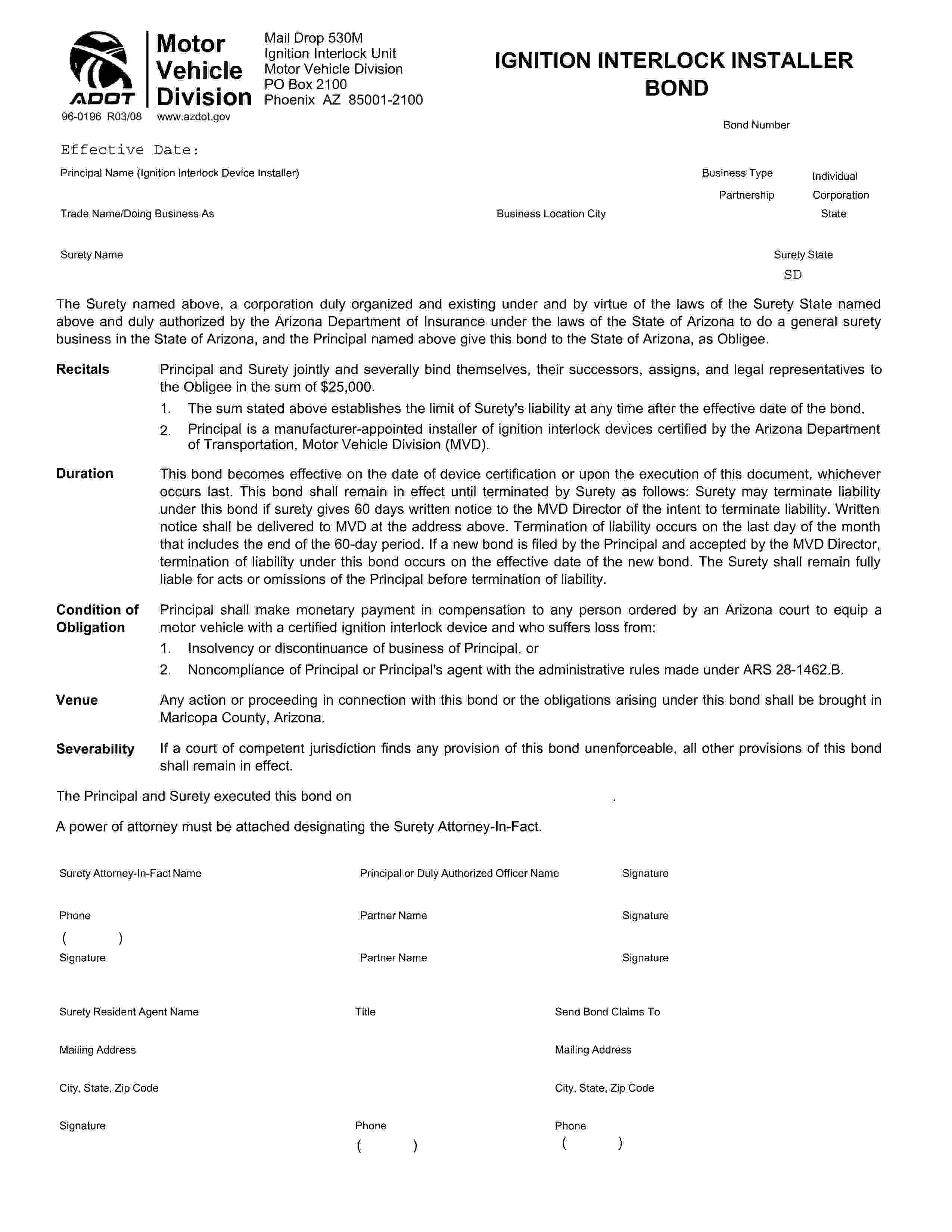 Ignition Interlock Installer Bond | EZ Surety Bonds
