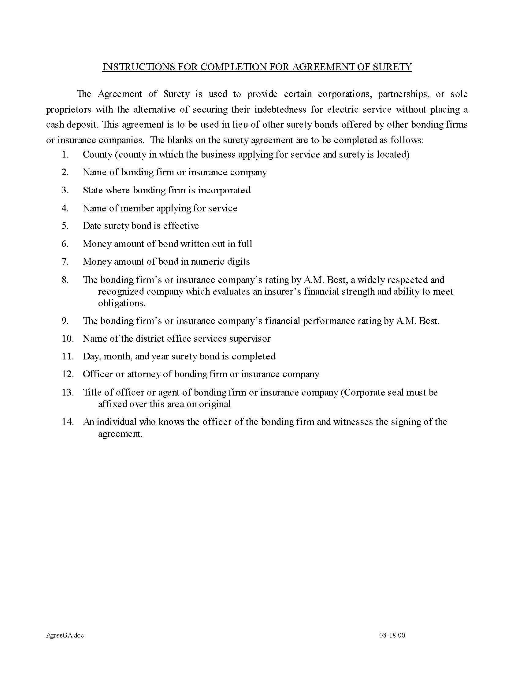 Jackson EMC Utility Deposit Bond | EZ Surety Bonds