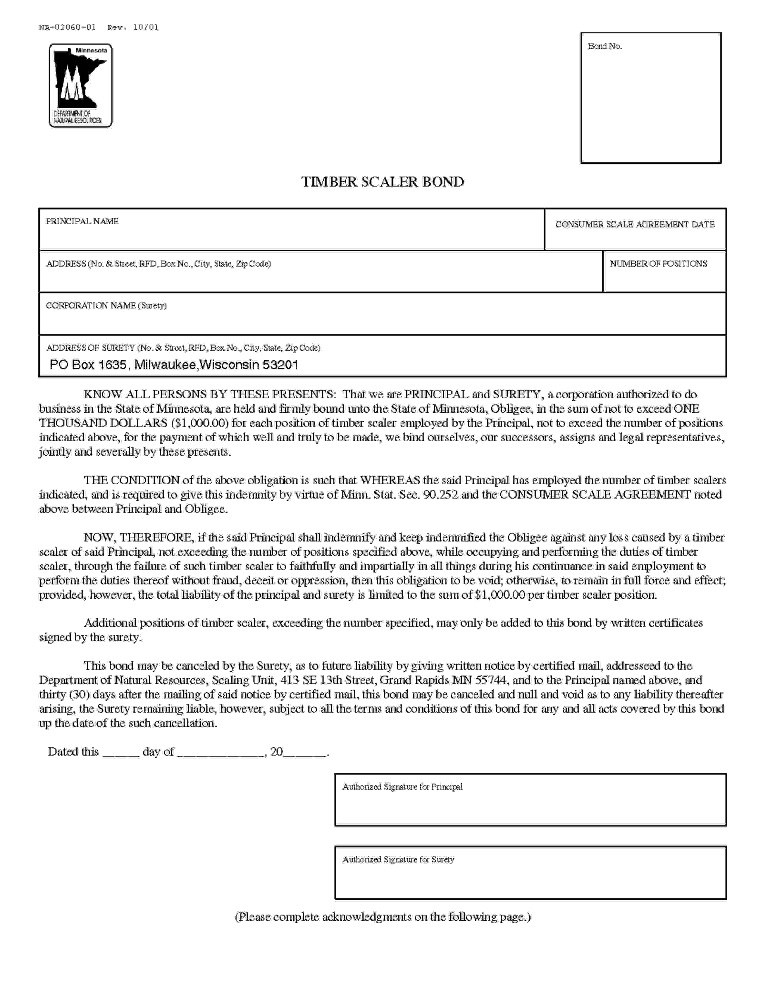 Timber Scaler Bond | EZ Surety Bonds