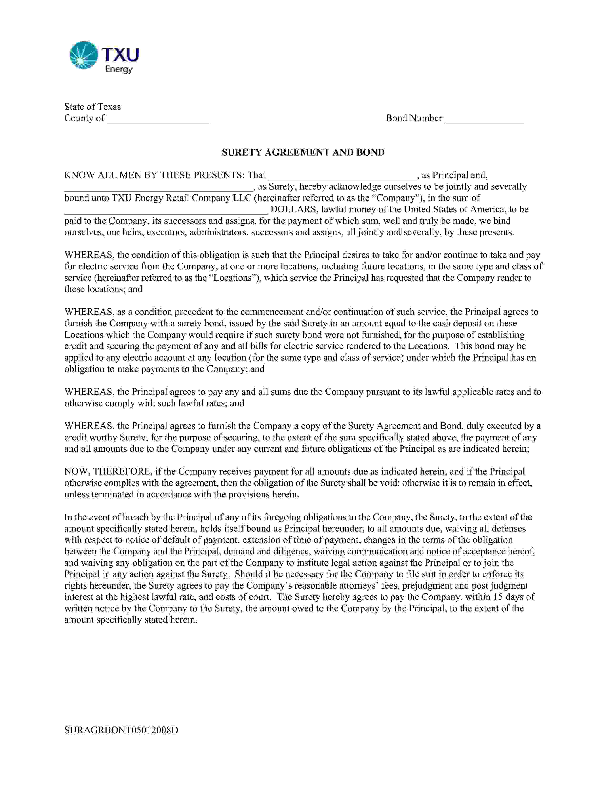 TXU Energy Retail Company LLC TXU Energy Retail Company LLC Utility ...