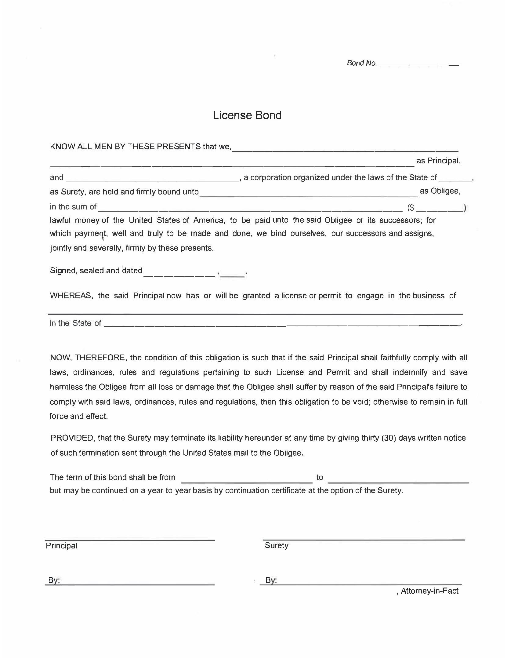 Village of Cary License and Permit Bond | EZ Surety Bonds