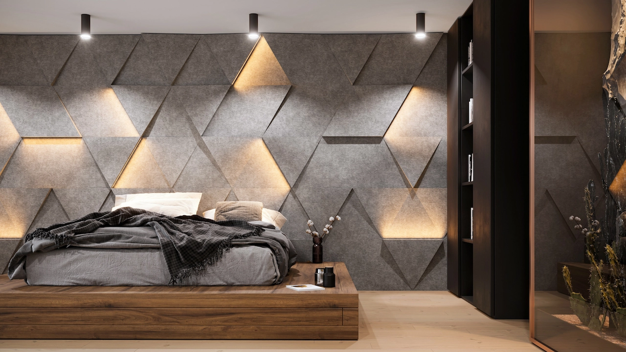 3D-Visualisierungen von Akustikpanels für optimalen Raumklang
