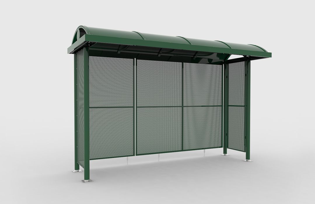 Bus shelters - LNI Custom Manufacturing