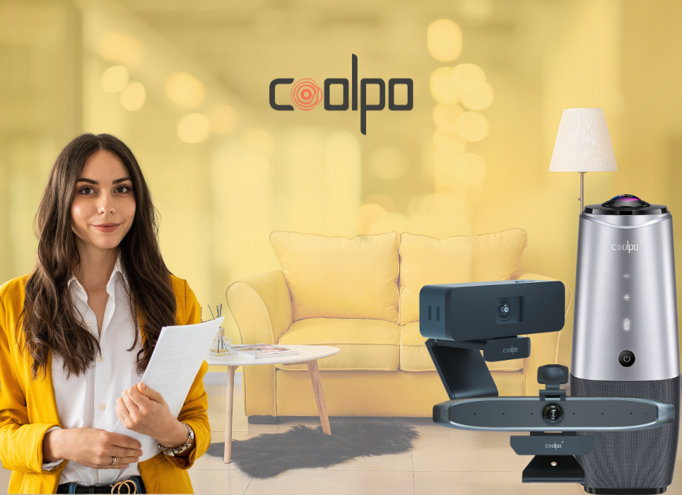 Elevate Office Peacocking with Coolpo AI Huddle Cameras