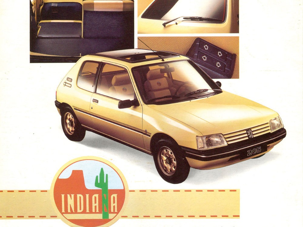 Les Peugeot 205 en série limitée, nombreuses et désirables