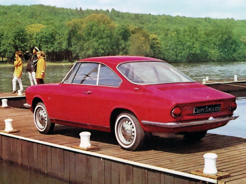 Les Simca 1000 Coupé et 1200 S "Coupés Bertone" et mécanique française