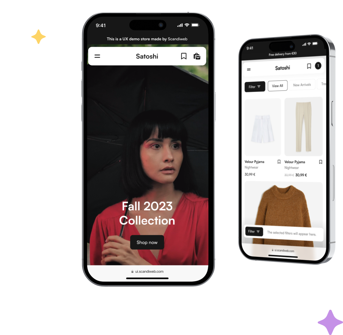 Satoshi—The Next Benchmark of Modern UX For eCommerce | Webinar | scandiweb
