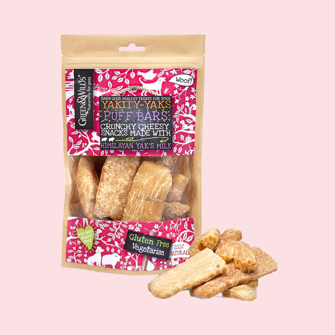 75g Yakity Yak Puff Bars | Penny & Co Dog Essentials