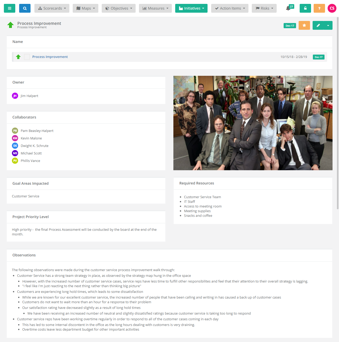 A Look Behind Arvada's Process Improvement Plan | ClearPoint Strategy