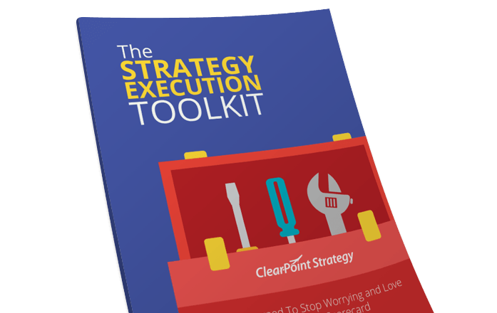 FREE 41-page Strategy Execution Toolkit | ClearPoint Strategy