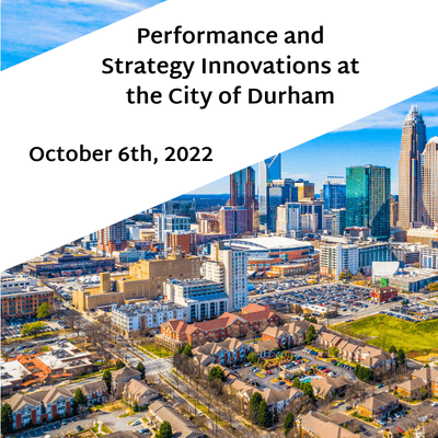 Performance Management at City of Durham | ClearPoint Strategy